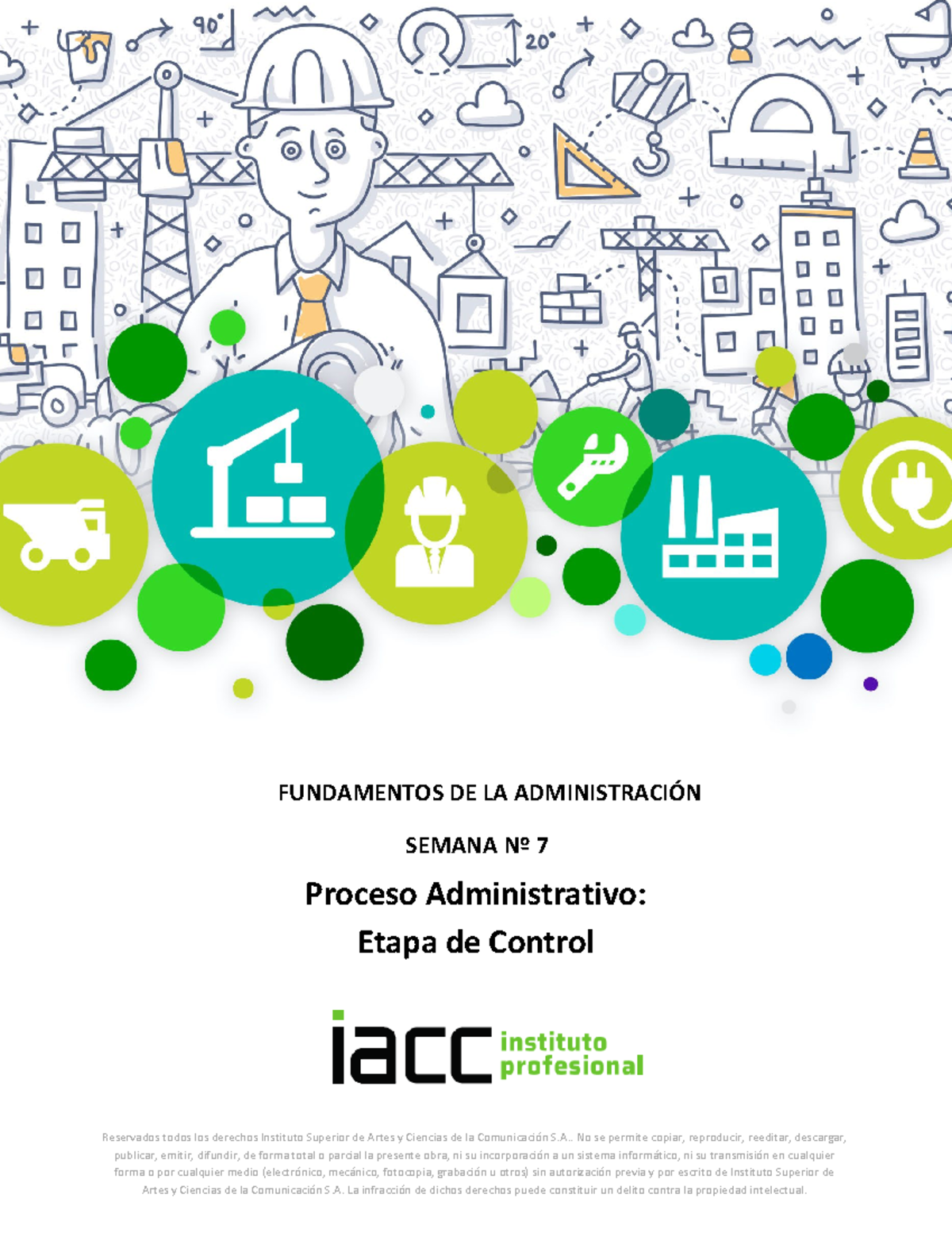 Admmn 1103 S7 Contenido - IACC- 2021 Proceso Administrativo: Etapa de ...