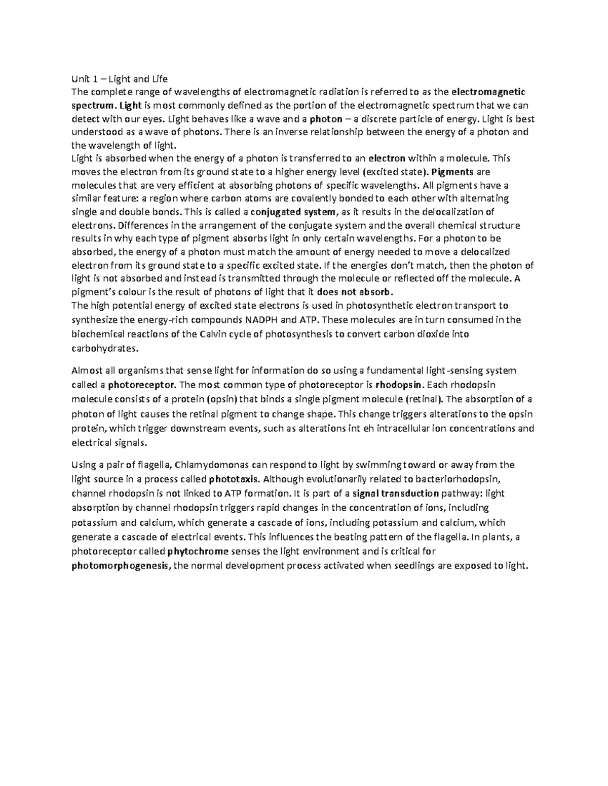 Biology Notes Warning Tt Undefined Function 32 Warning Tt Undefined Function 32 Unit 1