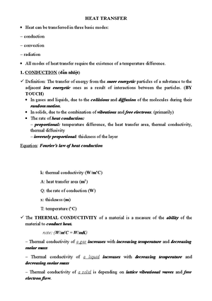 Appendix of Final Test - HEAT TRANSFER PROCESSES AND EQUIPMENTS ...
