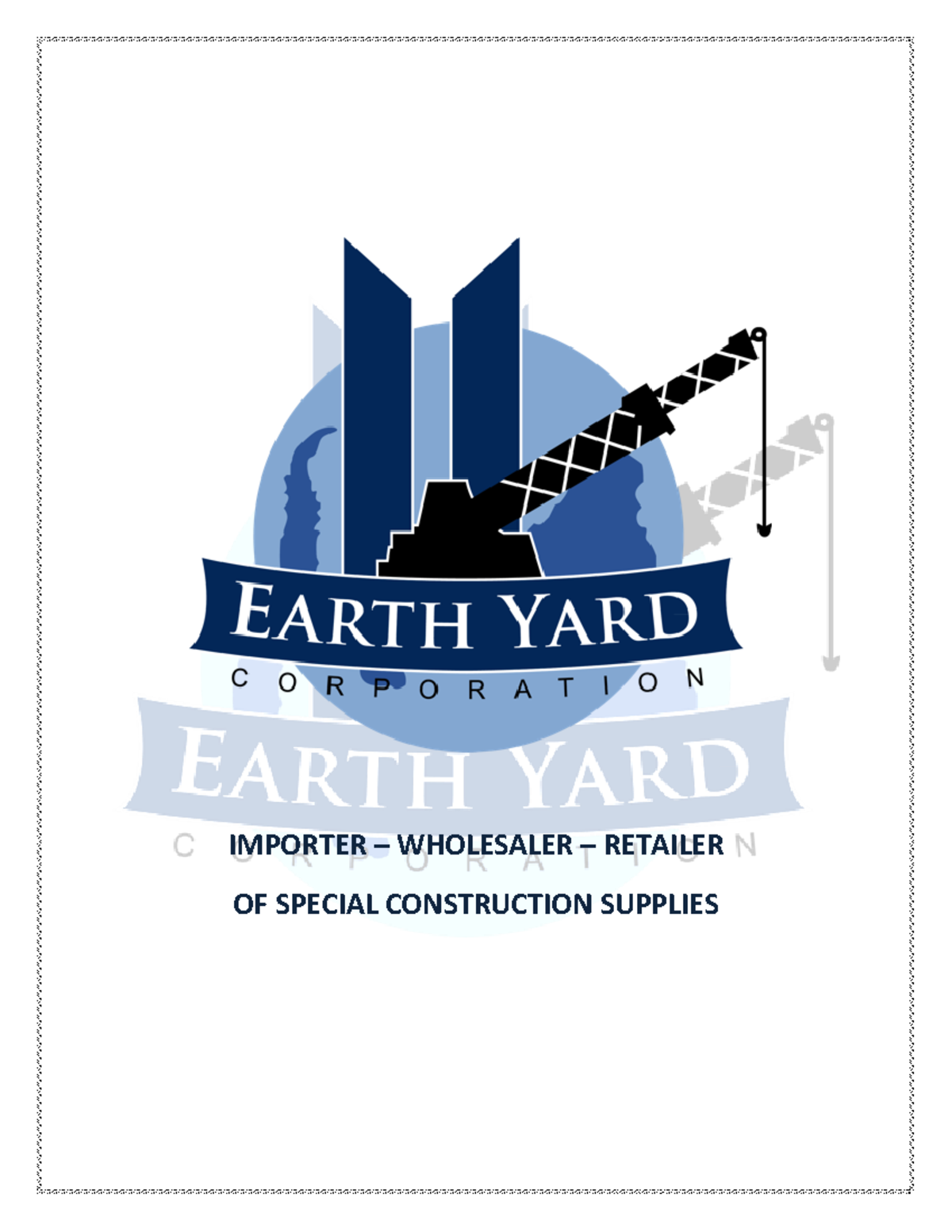 Company profile Earthyard updated - IMPORTER – WHOLESALER – RETAILER OF ...