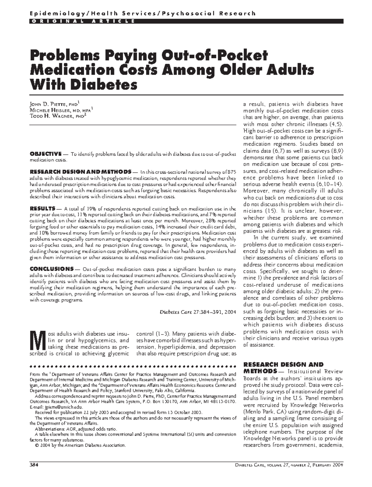Problems Paying Out of Pocket Medication - Problems Paying Out-of ...