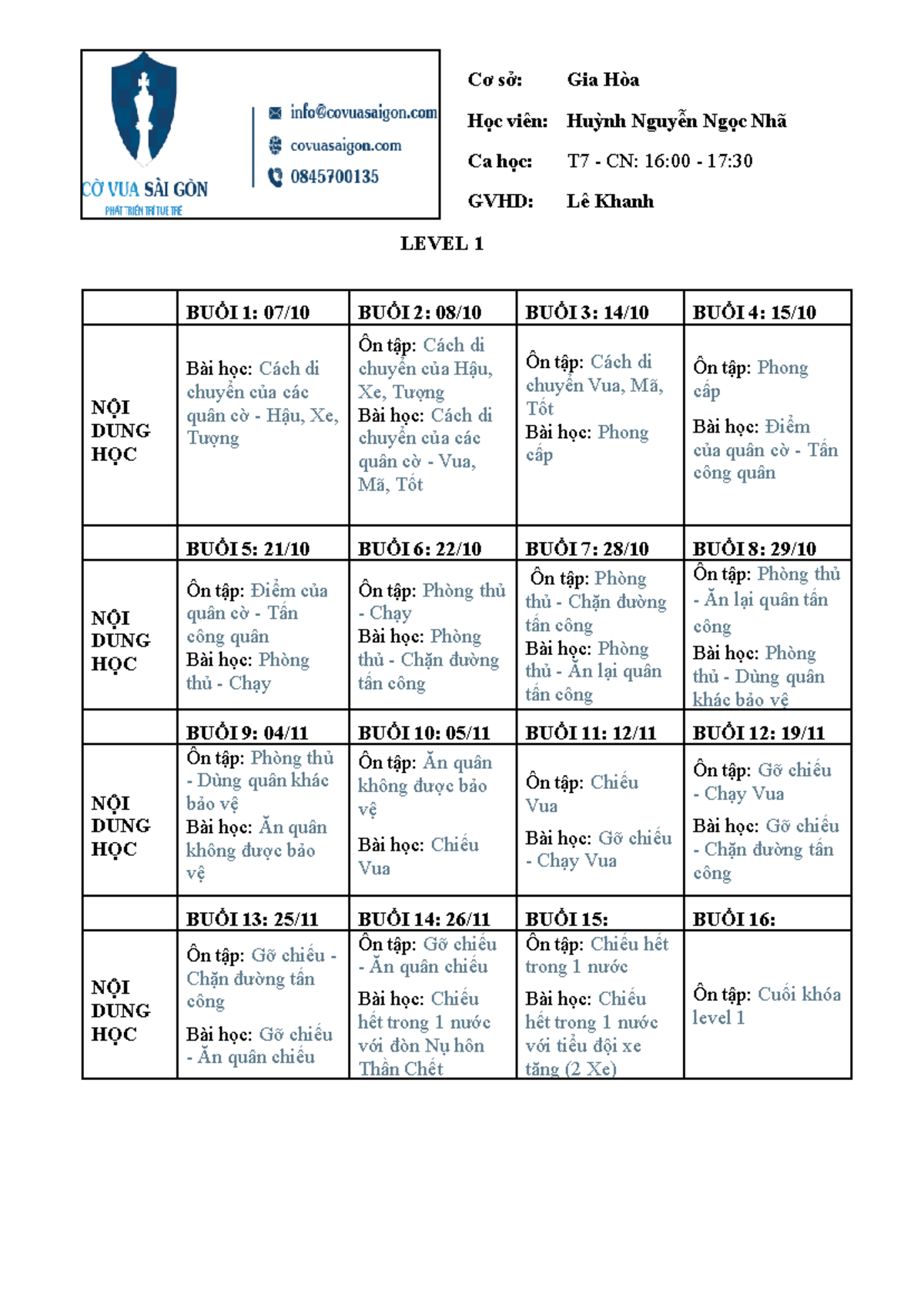 Ngọc Nhã - math and previous - Cơ sở: Gia Hòa Học viên: Huỳnh Nguyễn ...
