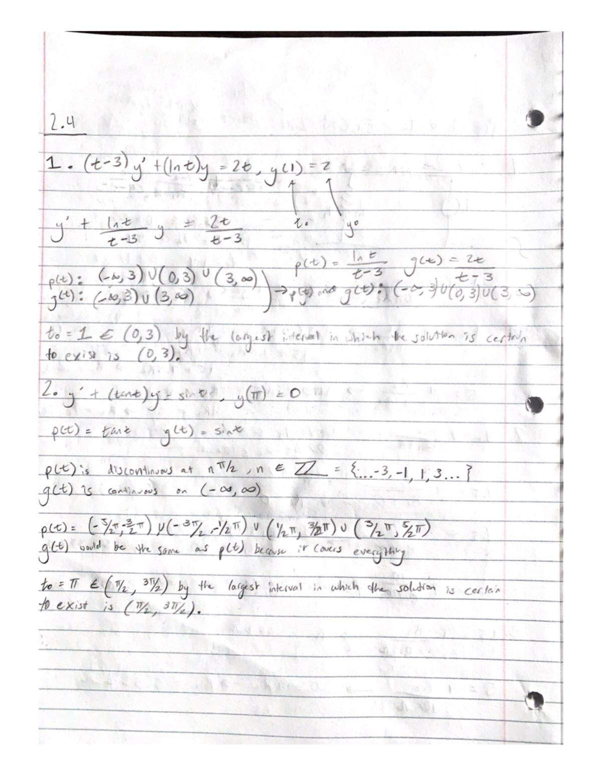 308HW2 - n/a - MATH 308 - Studocu