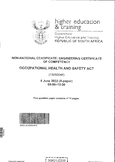 VUT - Safety Principles and Law 1 - Studocu