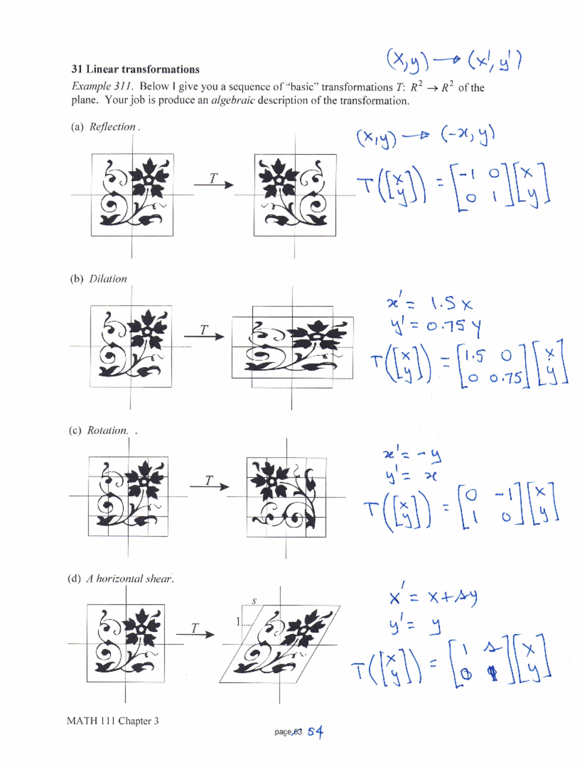 MATH111 Chapter 3 - Peter Taylor - MATH111 - Studocu