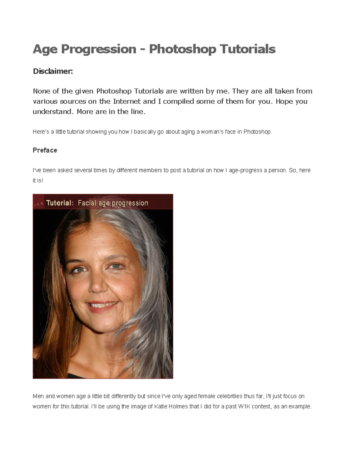 Age Progression - fgdg - Age Progression - Photoshop Tutorials ...