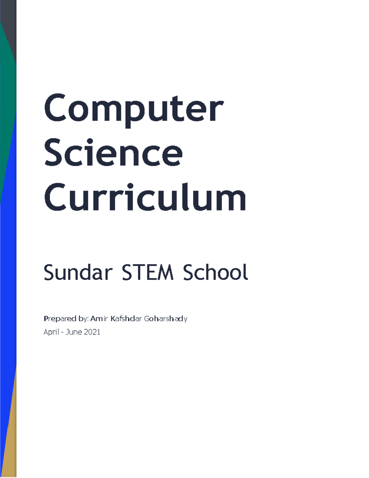 Curriculum - zcvbc vbxcvbvxbbxcvb x - Computer Science Curriculum ...