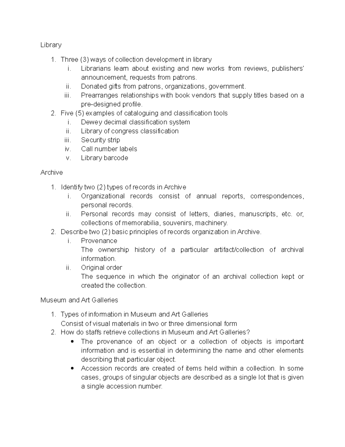 Answer the question - For student information management - Library ...