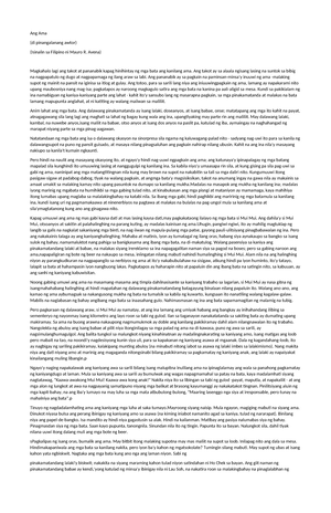 Matatag Curriculum is for learners - MATATAG Curriculum is for learners ...