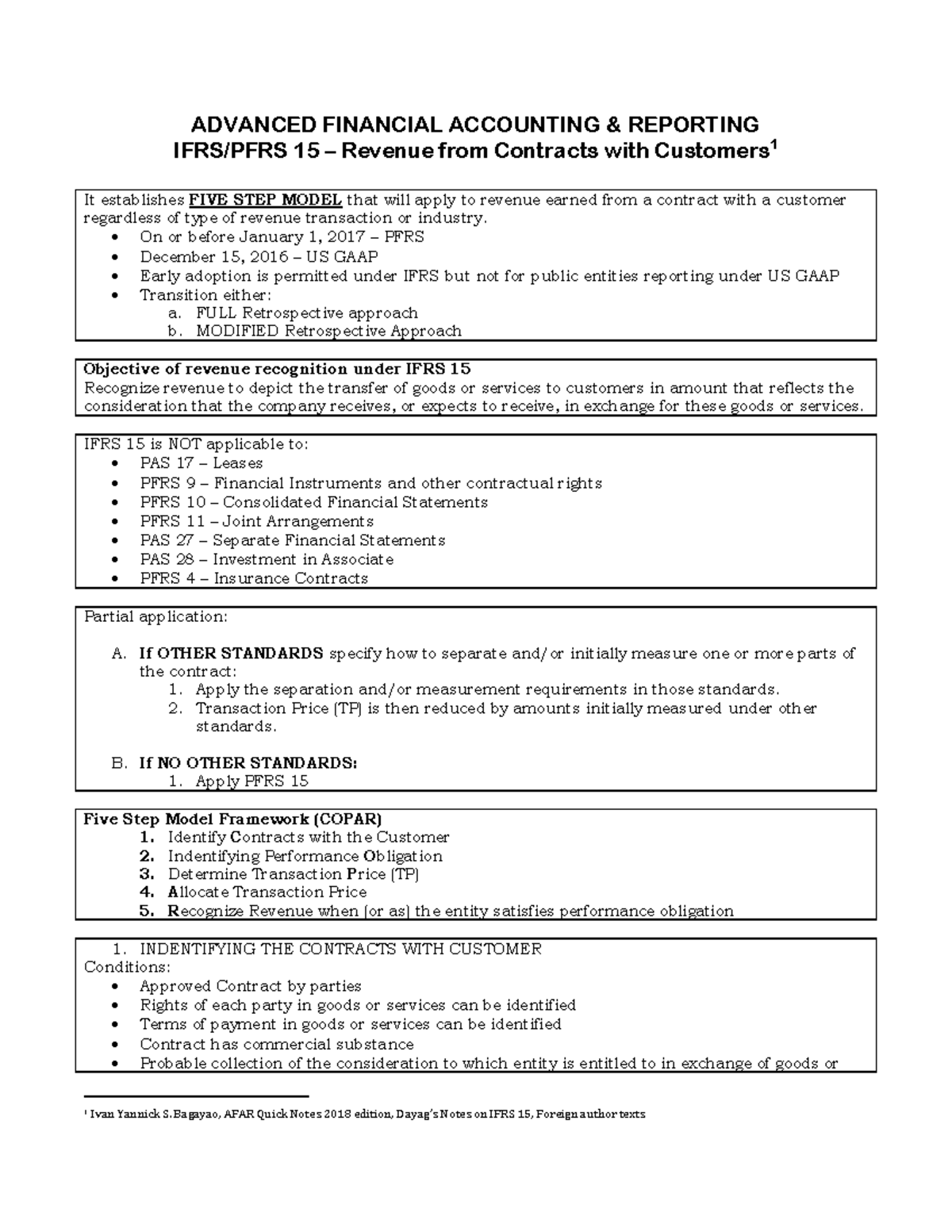 393277375 Notes Exercises on Pfrs 15 - ADVANCED FINANCIAL ACCOUNTING ...