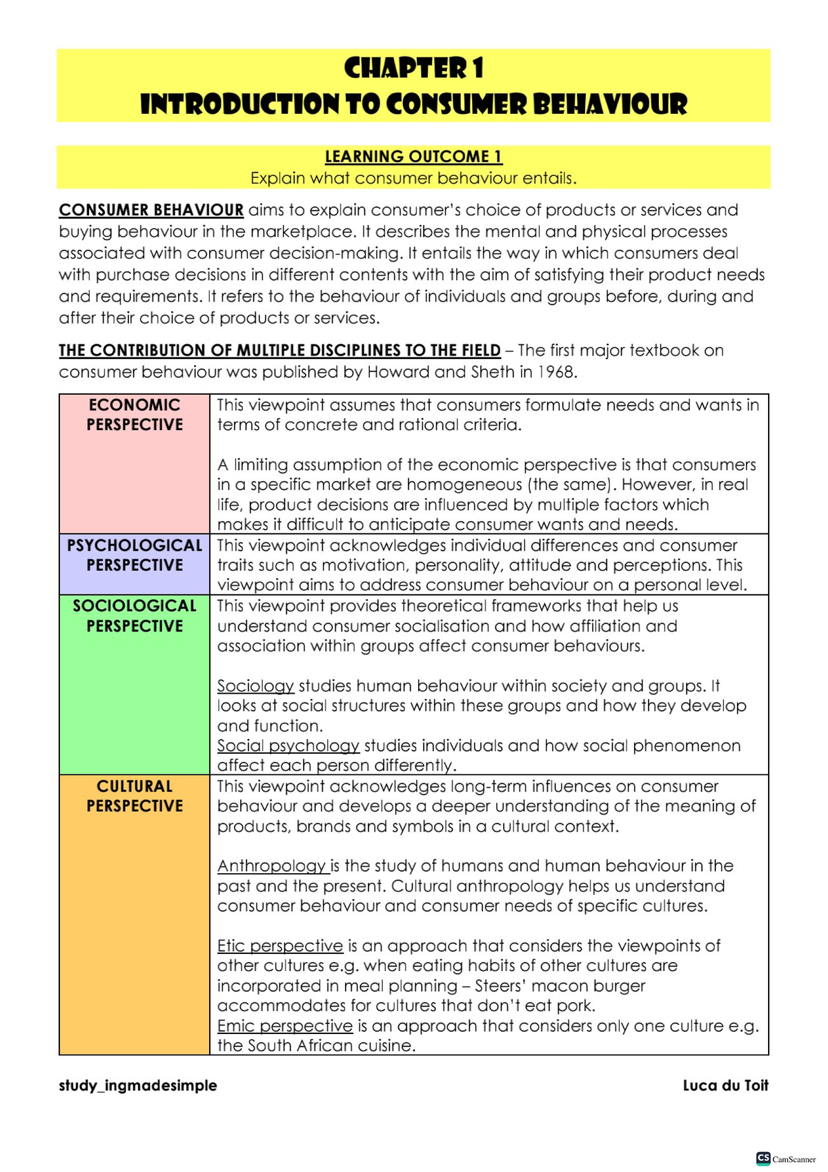 BEM 212 notes - BEM 212 - Studocu