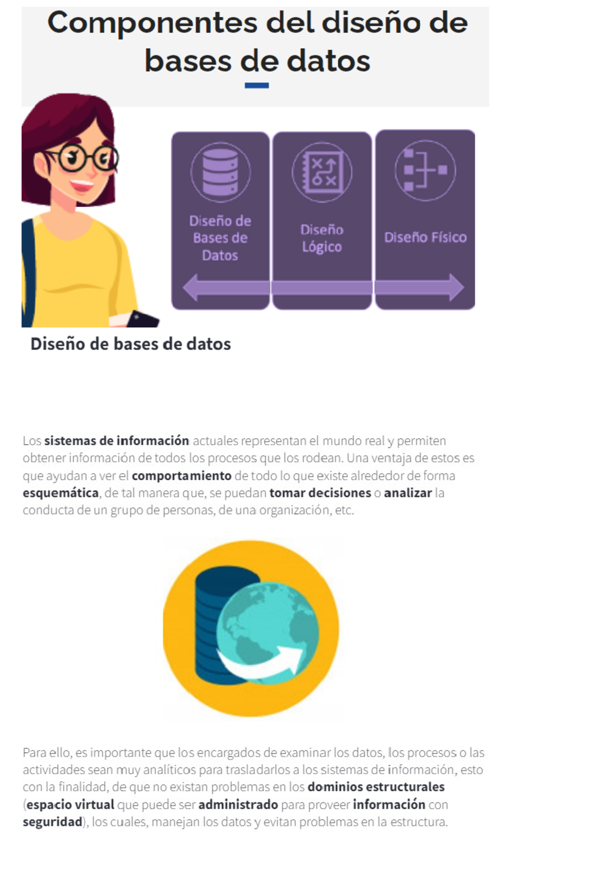 Lección 5. Componentes del diseño de bases de datos - Sistemas de Bases ...