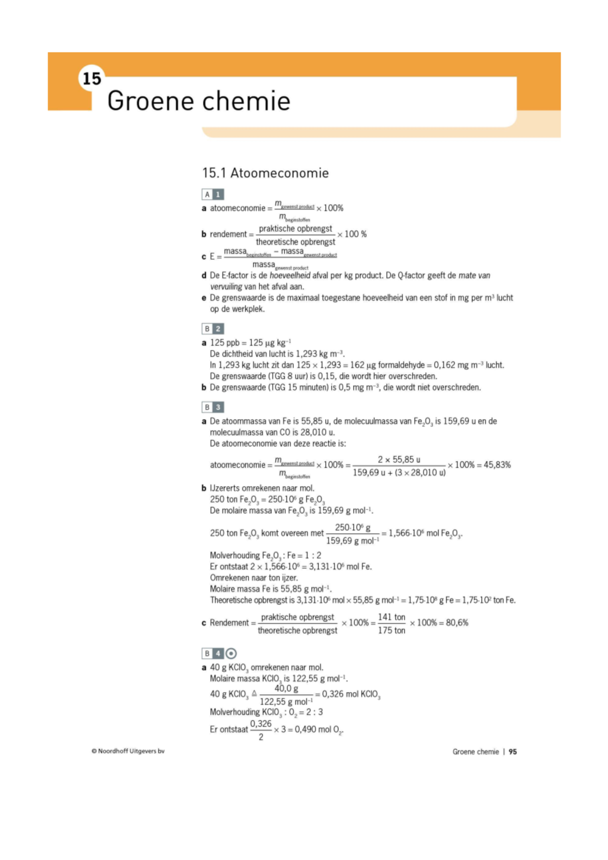Antwoorden 15 nieuwe materialen - Scheikunde - Studeersnel