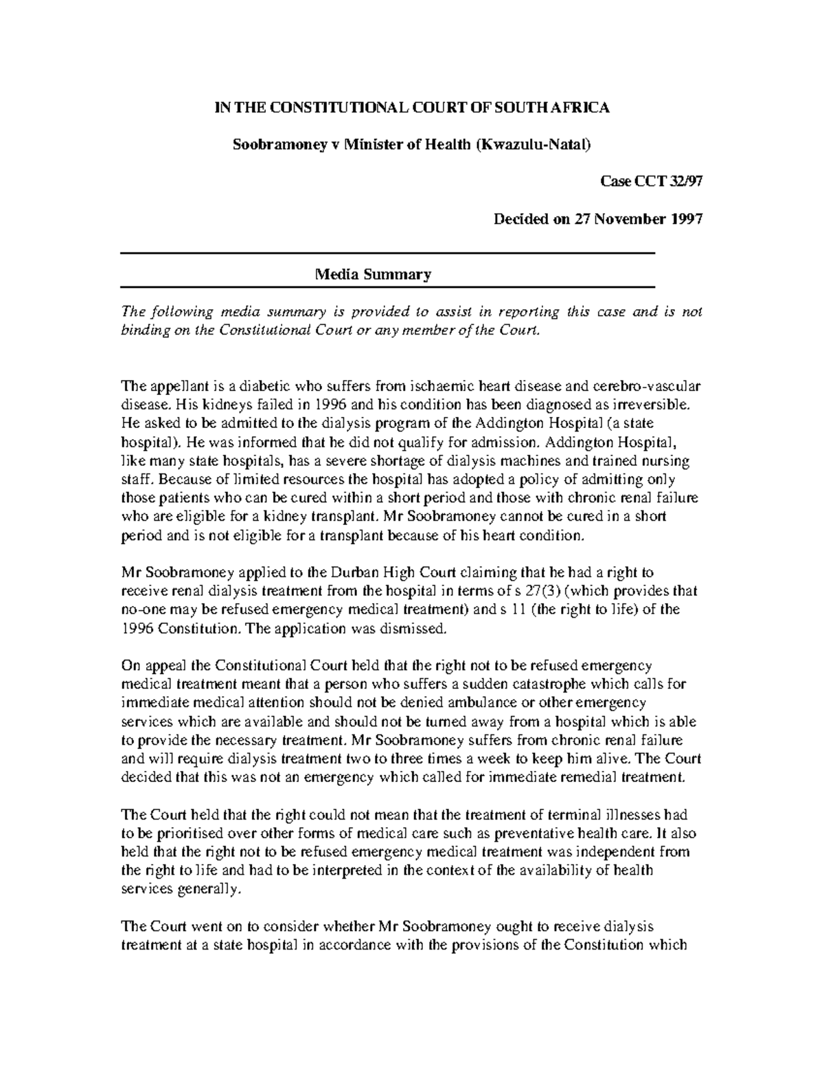 17media - contained cases summary for the module on the environmental ...