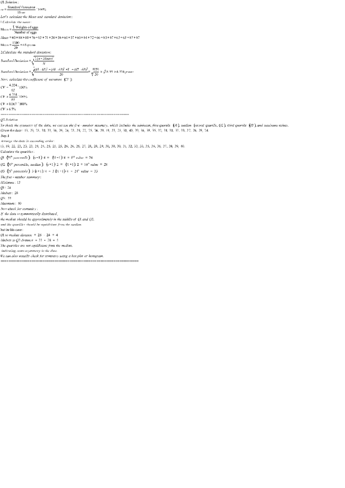 Stat-1 - Statistics and Probability - Studocu