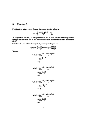 Solutions Section 2 - MAT3B01 - Studocu