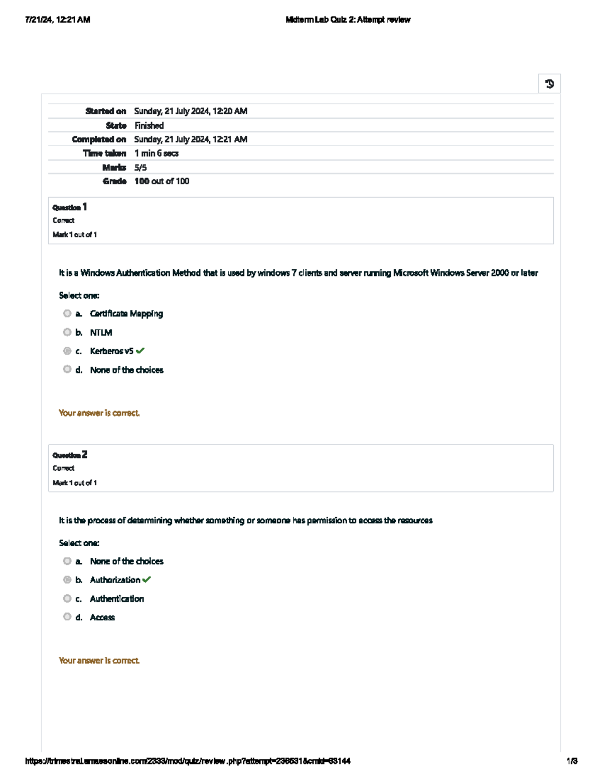 Midterm lab quiz 2UGRD-CS6206 Principles of Operating Systems and Its Applications - 12:21 AM ...