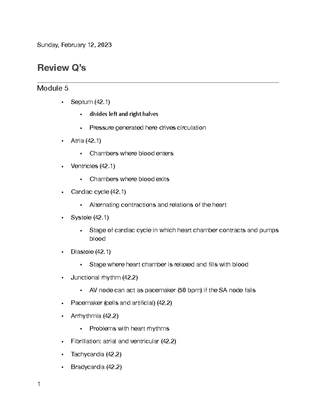 Module 5 Review Q's - Sunday, February 12, 2023 Review Q’s Module 5 ...