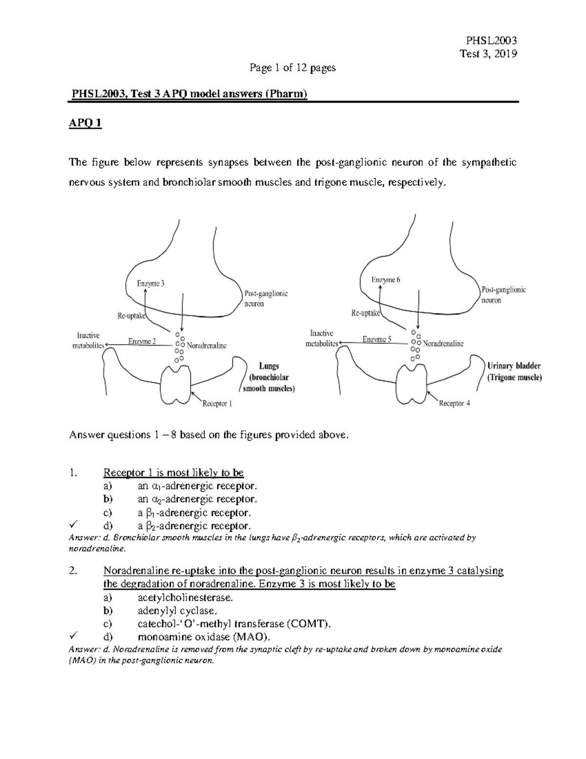 Test 3 - APQ Model Answers merged - PHSL Test 3, 2019 Page 1 of 12 ...