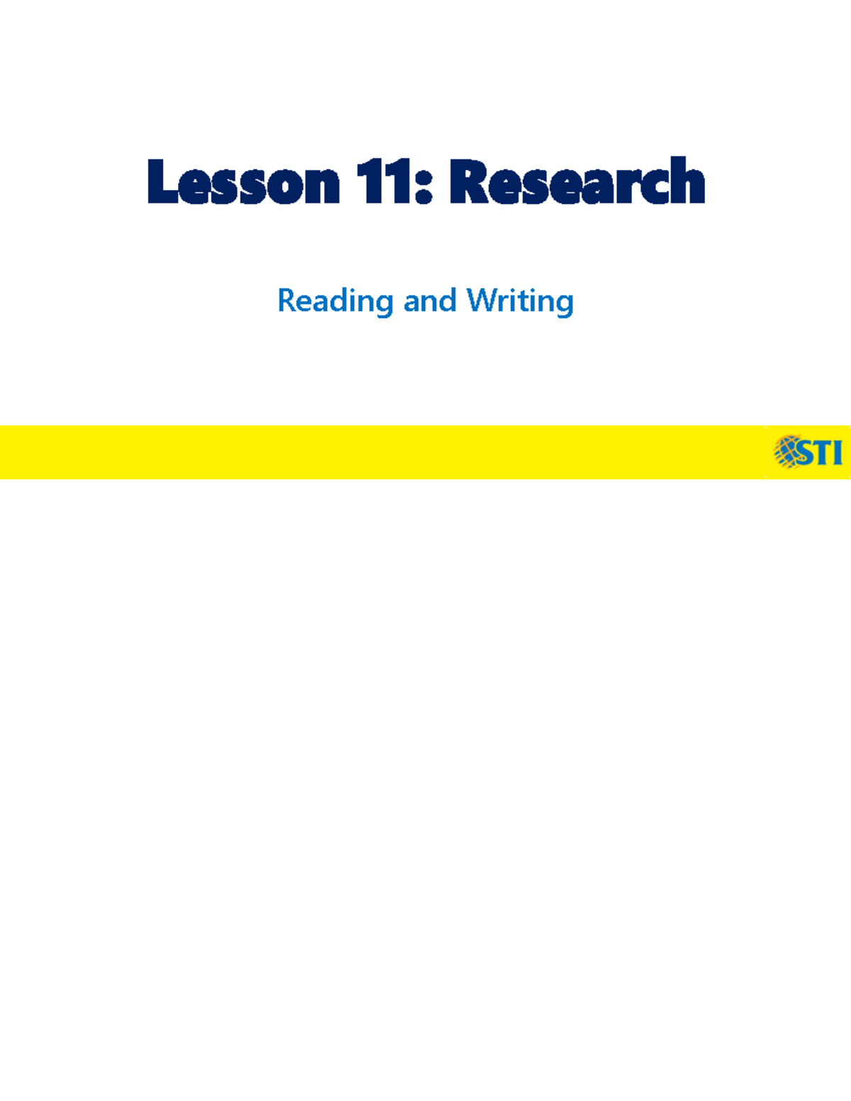 Lesson 11 Reading and writing_Grade11_Last Quarter - Lesson 11 ...