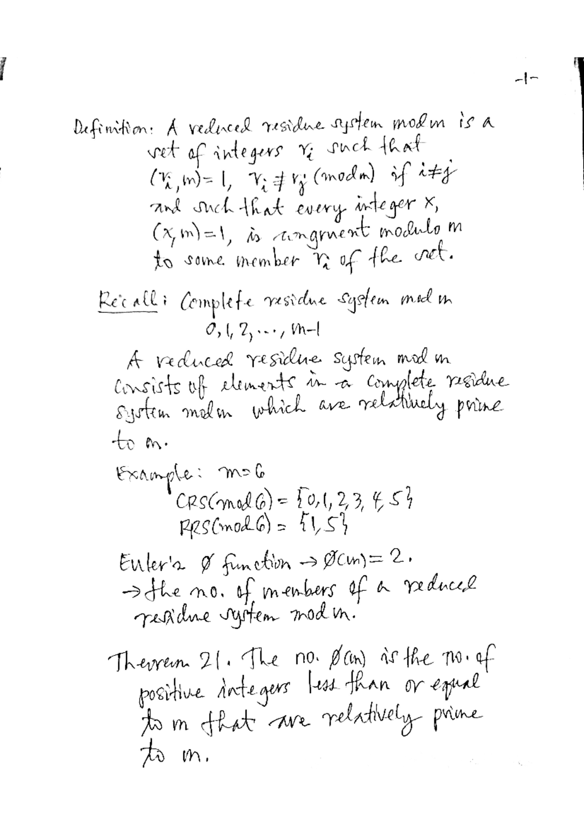 Module 8 Examples of Fermats Theorem - Agriculture - Studocu