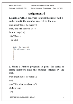 ADA Practical - Practical 1:- Implementation and Time analysis of sorting algorithms: Bubble ...