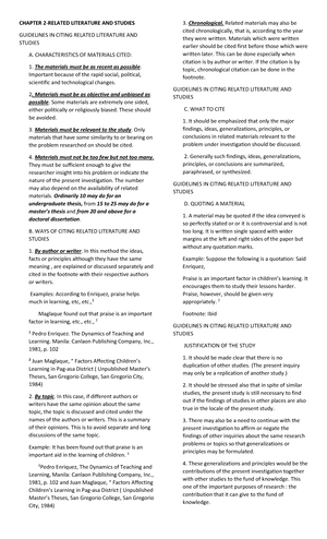 Foreign AND Local Related Literature AND Studies - Example - THE ...