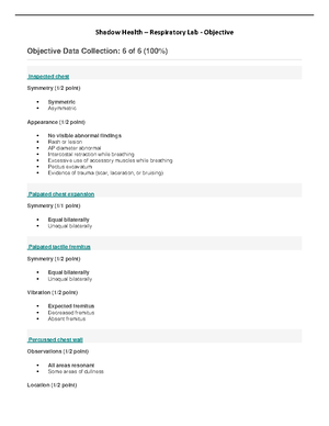 Danny Rivera- Shadow Health- Focused Assessment- Cough- Subjective ...