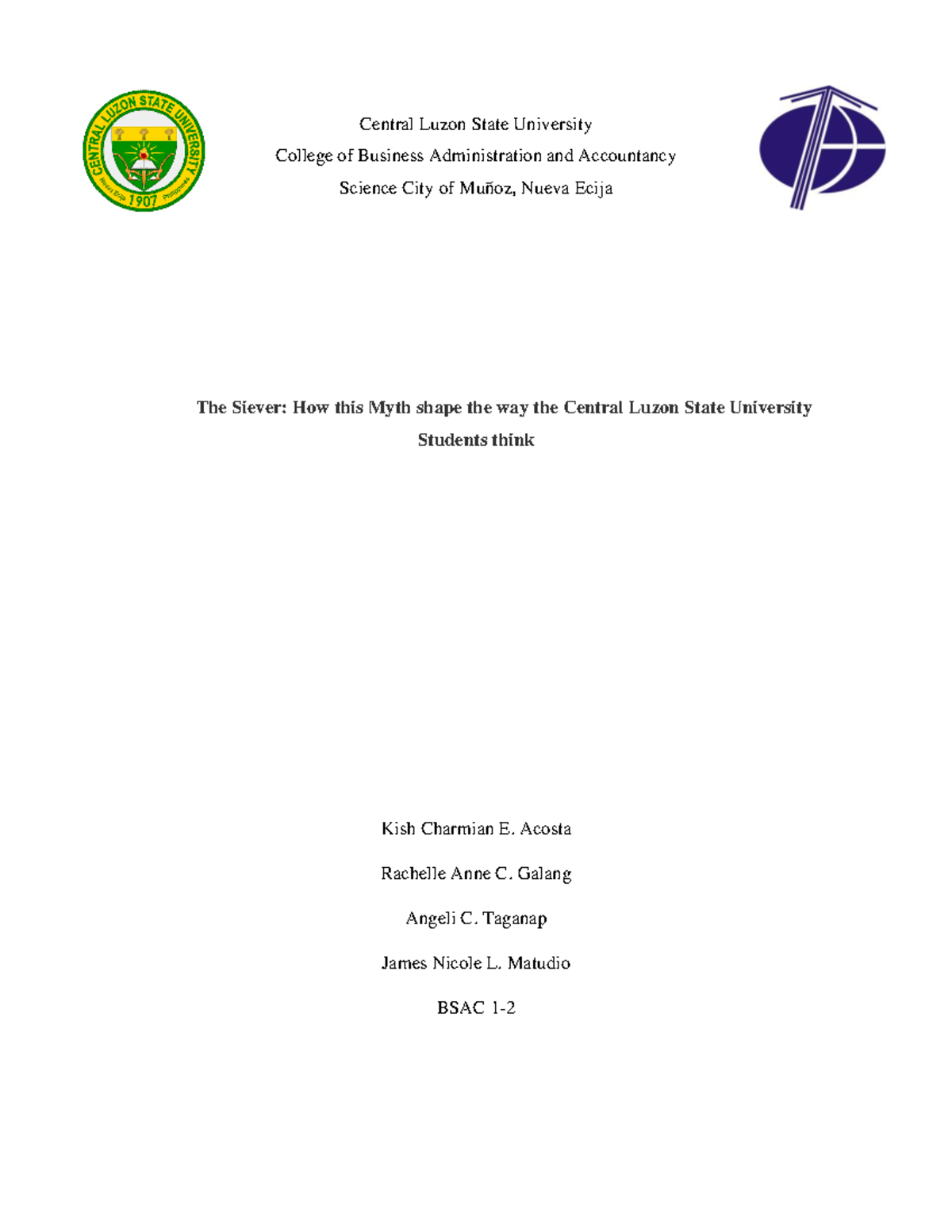 Proposal COmm - This is a case study about the Siever. This can be used ...