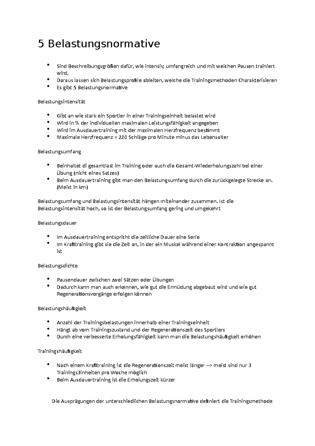 5 Belastungsnormative - 5 Belastungsnormative Sind Beschreibungsgrößen ...