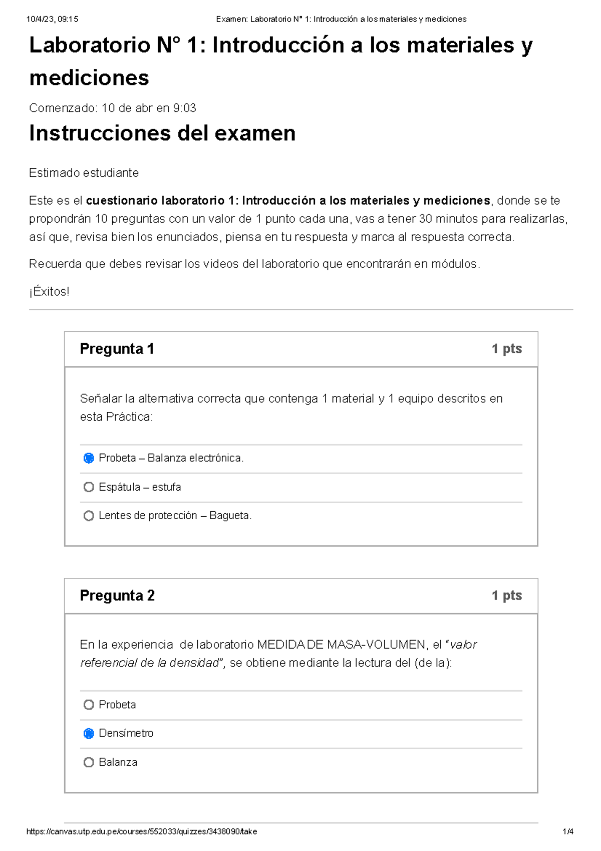 Laboratorio01_Materiales y Mediciones - Laboratorio N° 1: Introducción a los materiales y ...
