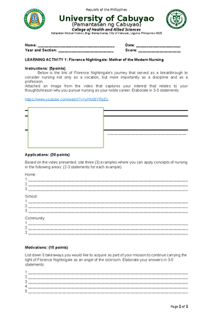 Dengue - Title: DENGUE FEVER Instructions: Answer the following number ...