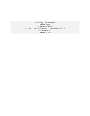 PSY-FPX5110 Wolf Carole Asessment 1 1 - Hays ADDRESSING Model Template ...