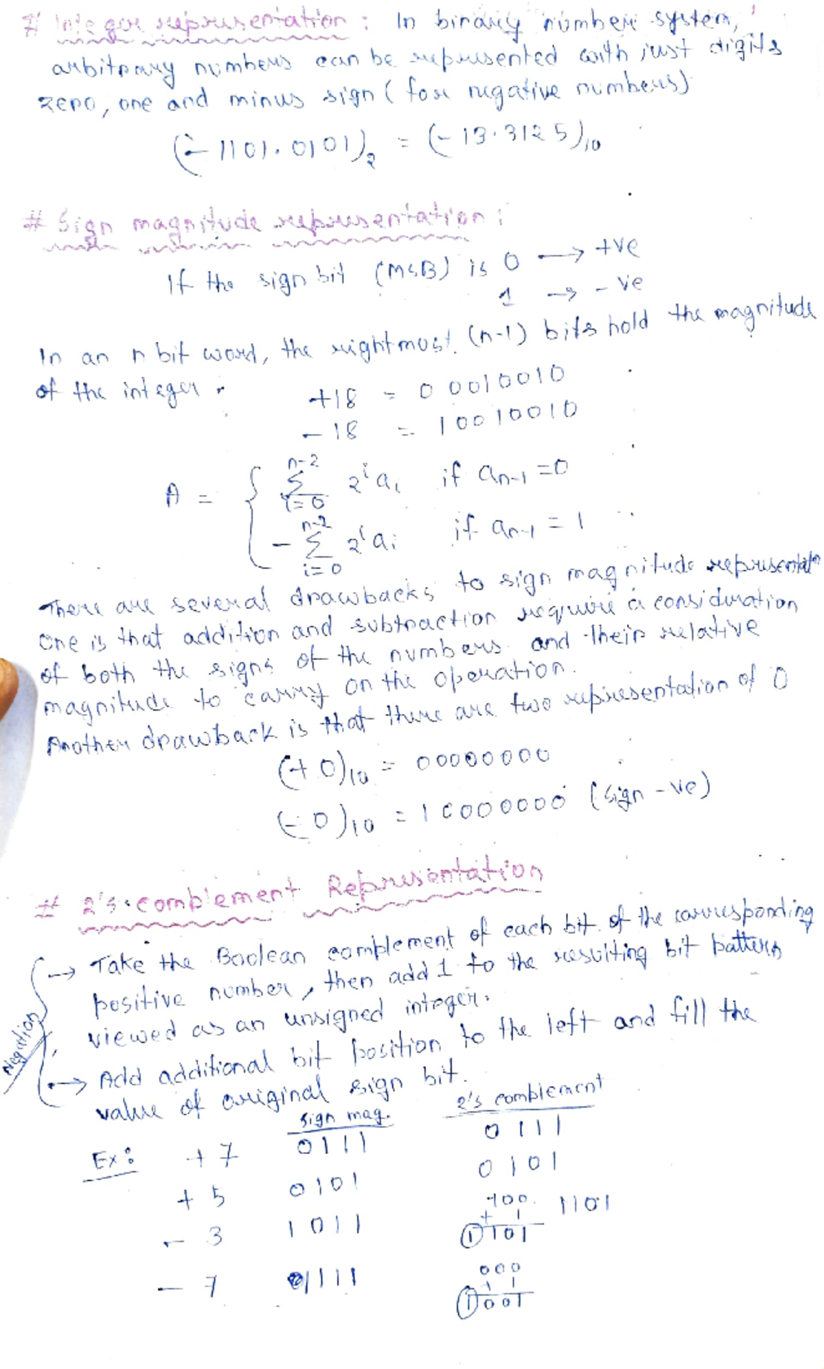 Computer organization notes 5 - aunbiteN nämhes ecun be psented Goth ...