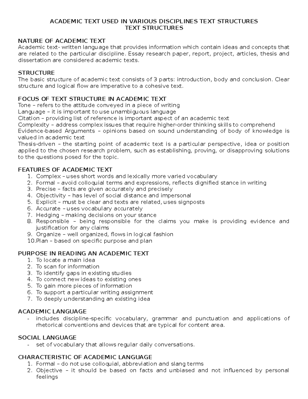 1Hand-Outs-FQA - Lecture notes in English for Academic and Professional ...