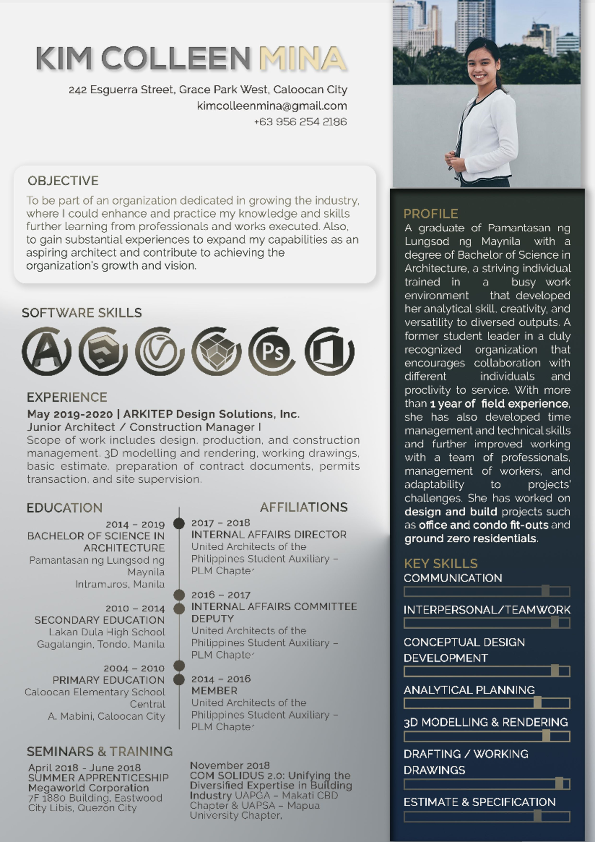 Kim Colleen Mina Resume - General Academic strand - Studocu