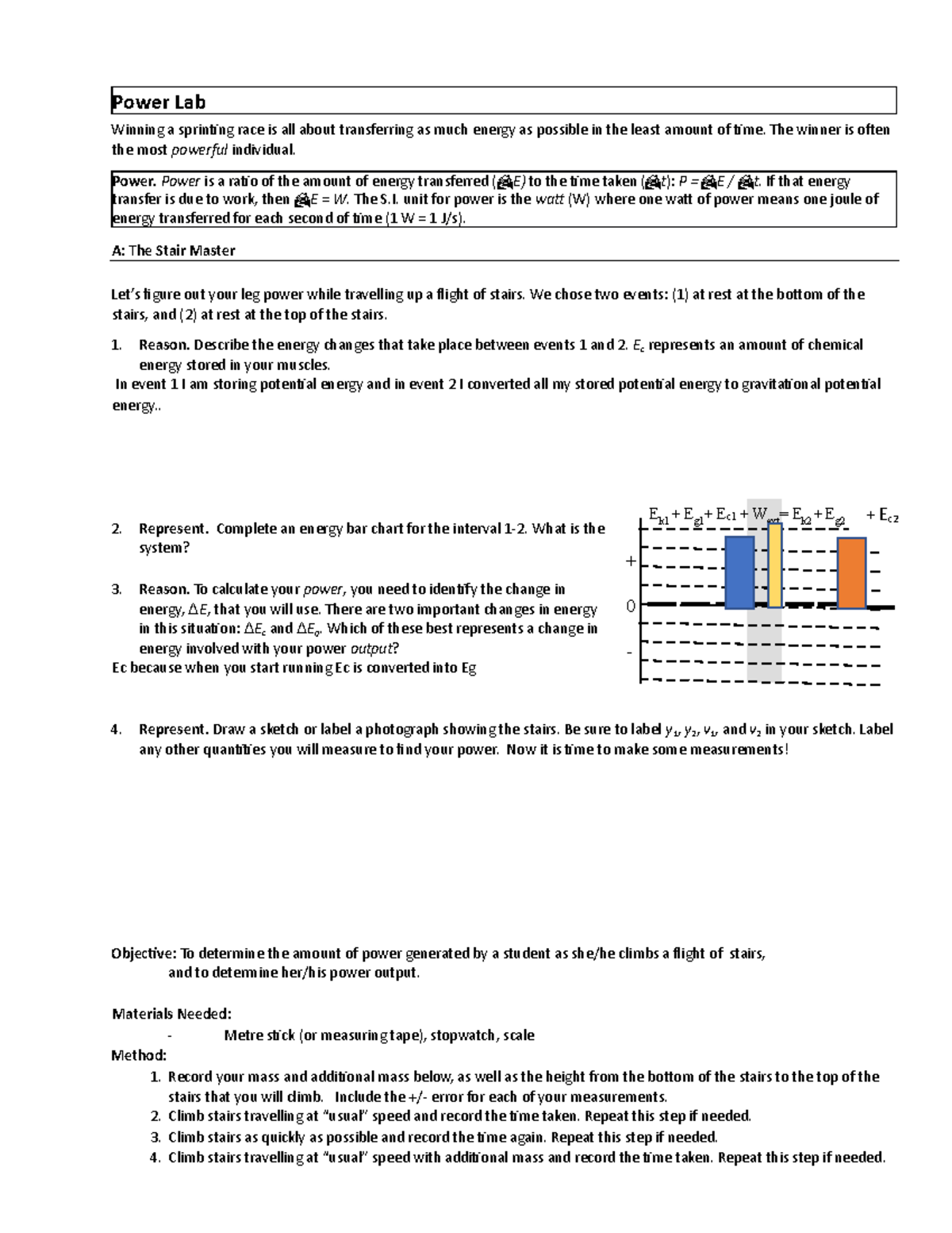 11+U+Power+Lab - time at york, all the documents from pysch and kin ...