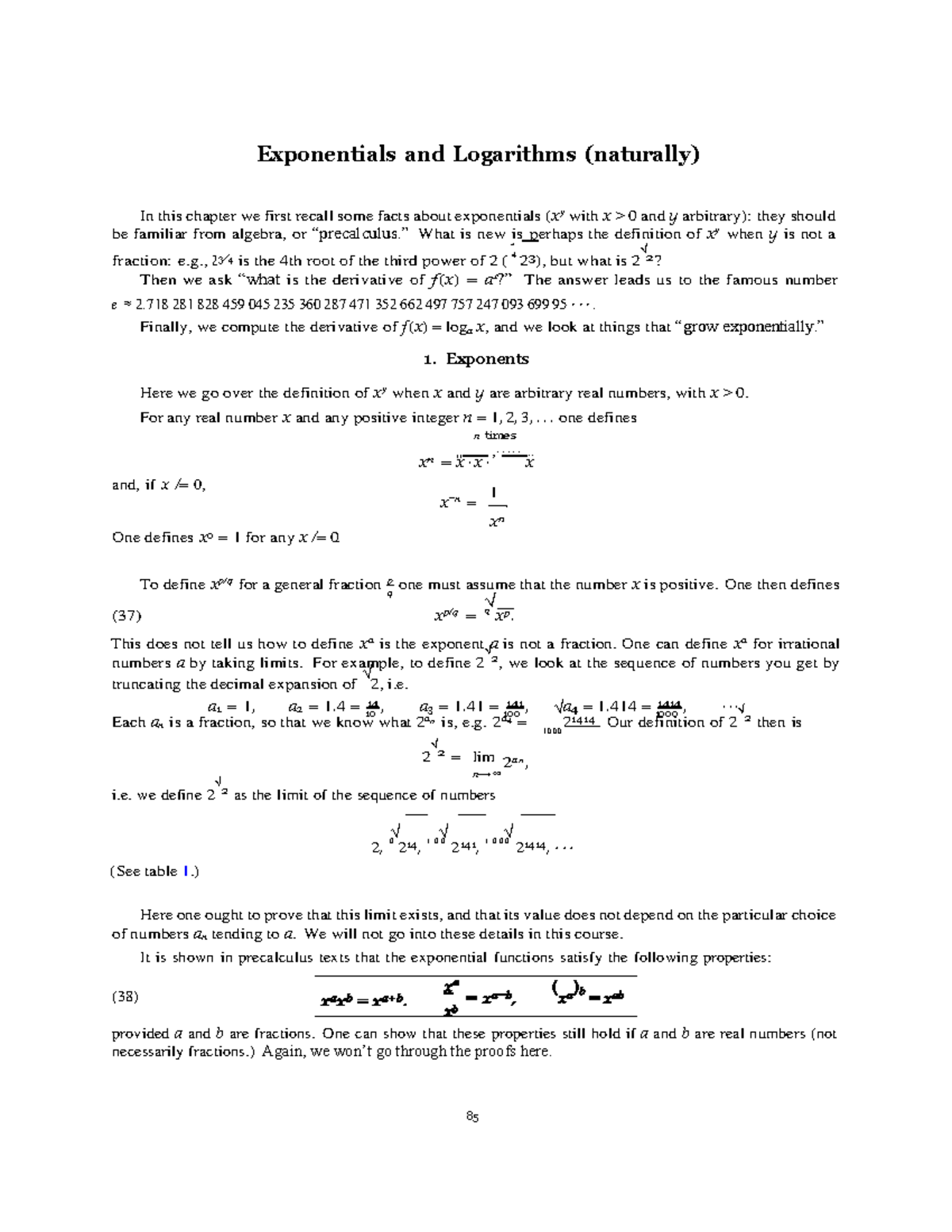 Exponentials And Logarithms Deprecated Api Usage The Svg Back End Is No Longer Maintained And