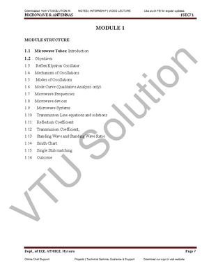 M5 - m and a mod 5 - VTUPulse Module 5 ANTENNA TYPES 5 Introduction 5 ...