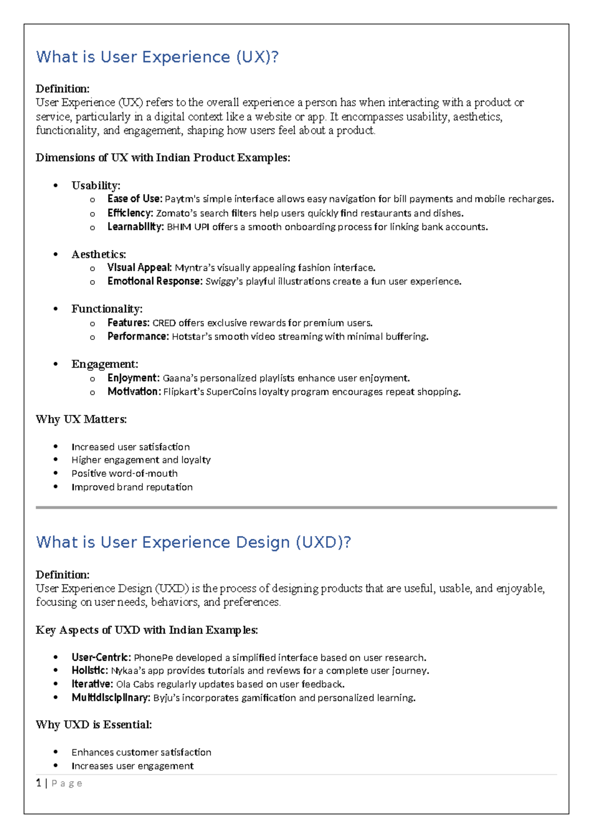 2.UX Summary BOOK - notes - What is User Experience (UX)? Definition ...