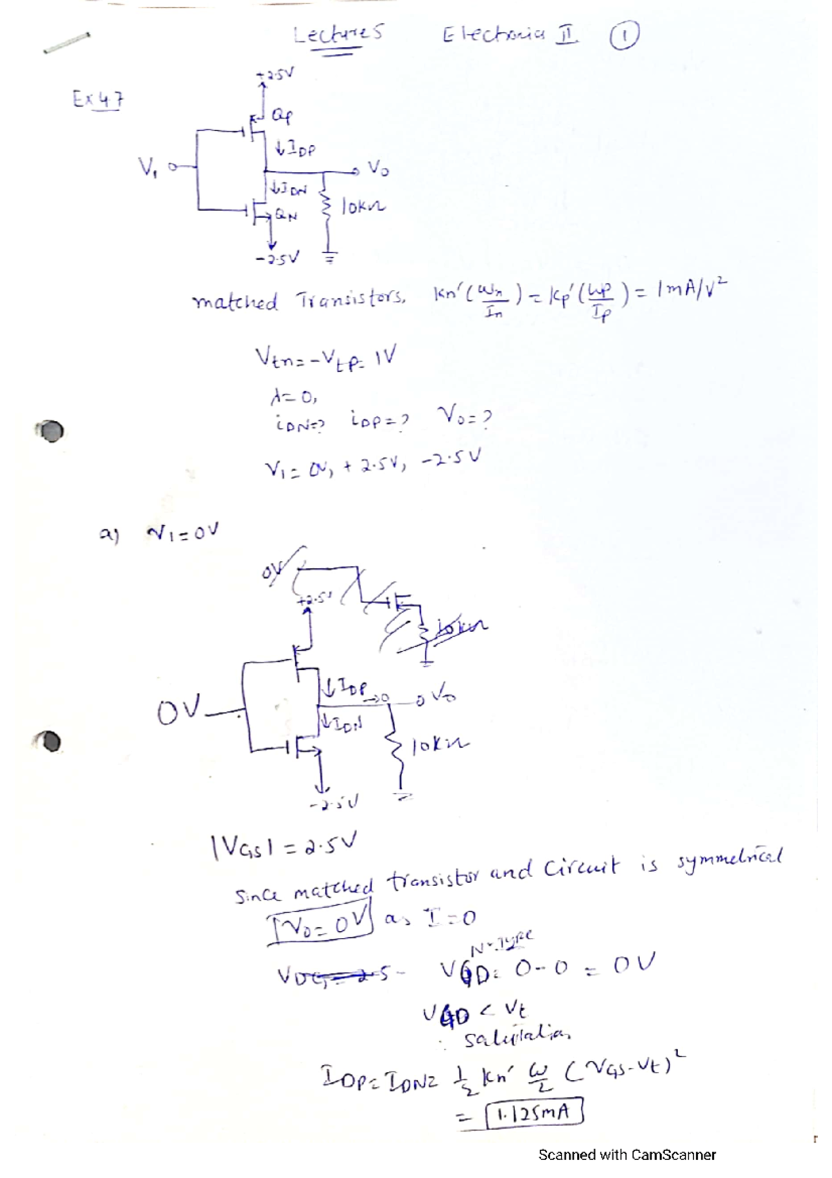 Electronics 2 - Lecture 5 - Electronics II - Studocu