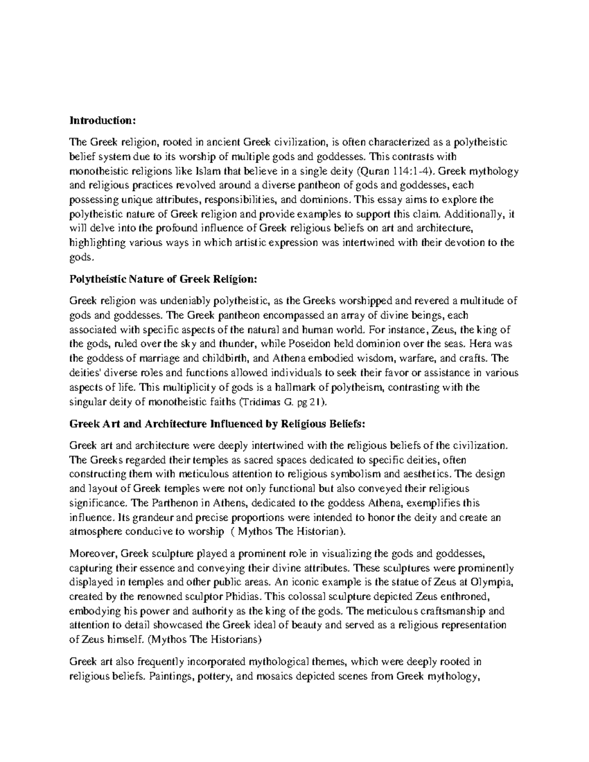 Week 2 Learning Journal Greek and Roman Civilization - Introduction ...