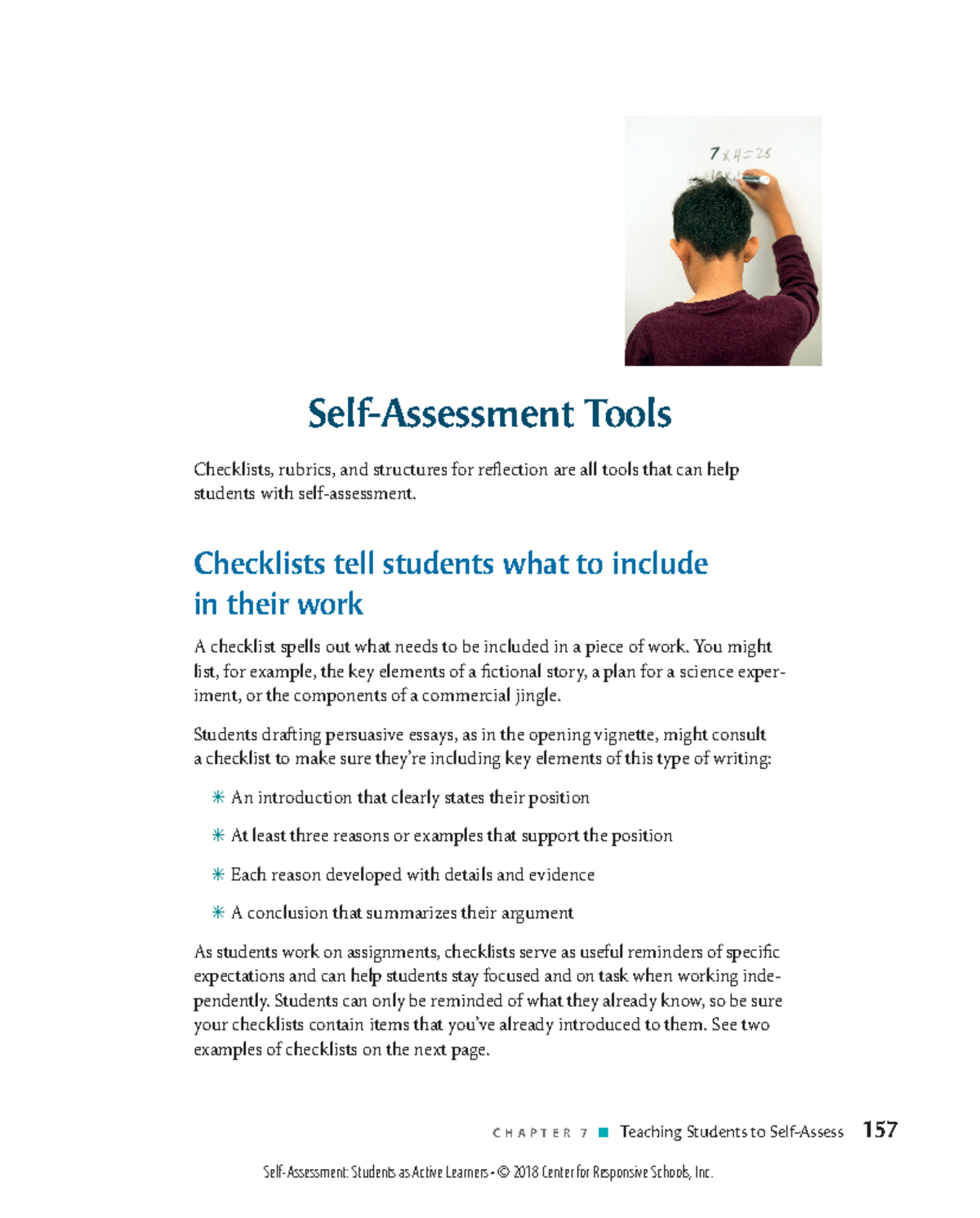 Self-Assessment-Handouts - Self-Assessment Tools Checklists, rubrics ...