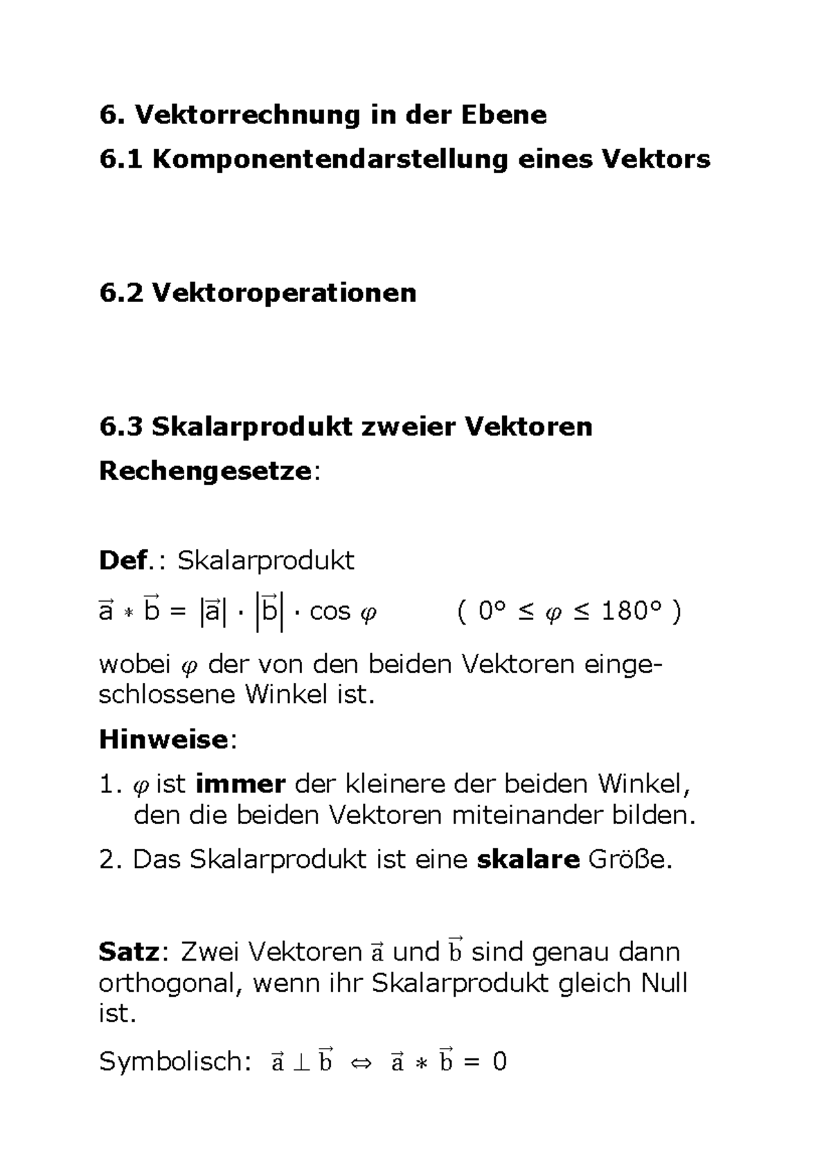 grundlagenmathe2x.pdf - 6. Vektorrechnung in der Ebene 6 ...