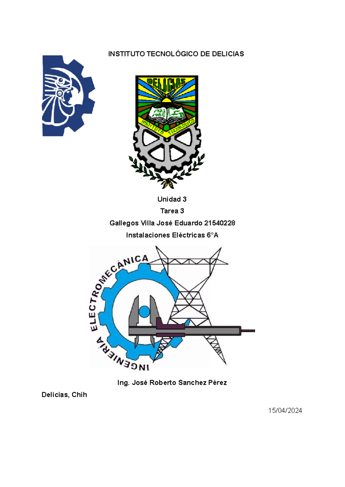 Cordinacion de Proteccion - INSTITUTO TECNOLÓGICO DE DELICIAS Unidad 3 ...