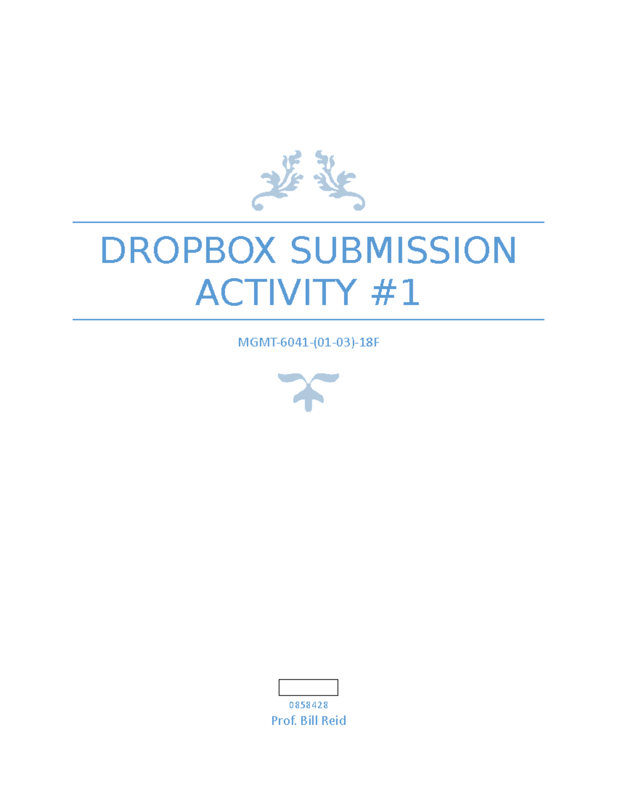 Dropbox Submission Activity 1 - DROPBOX SUBMISSION ACTIVITY 0858428 ...