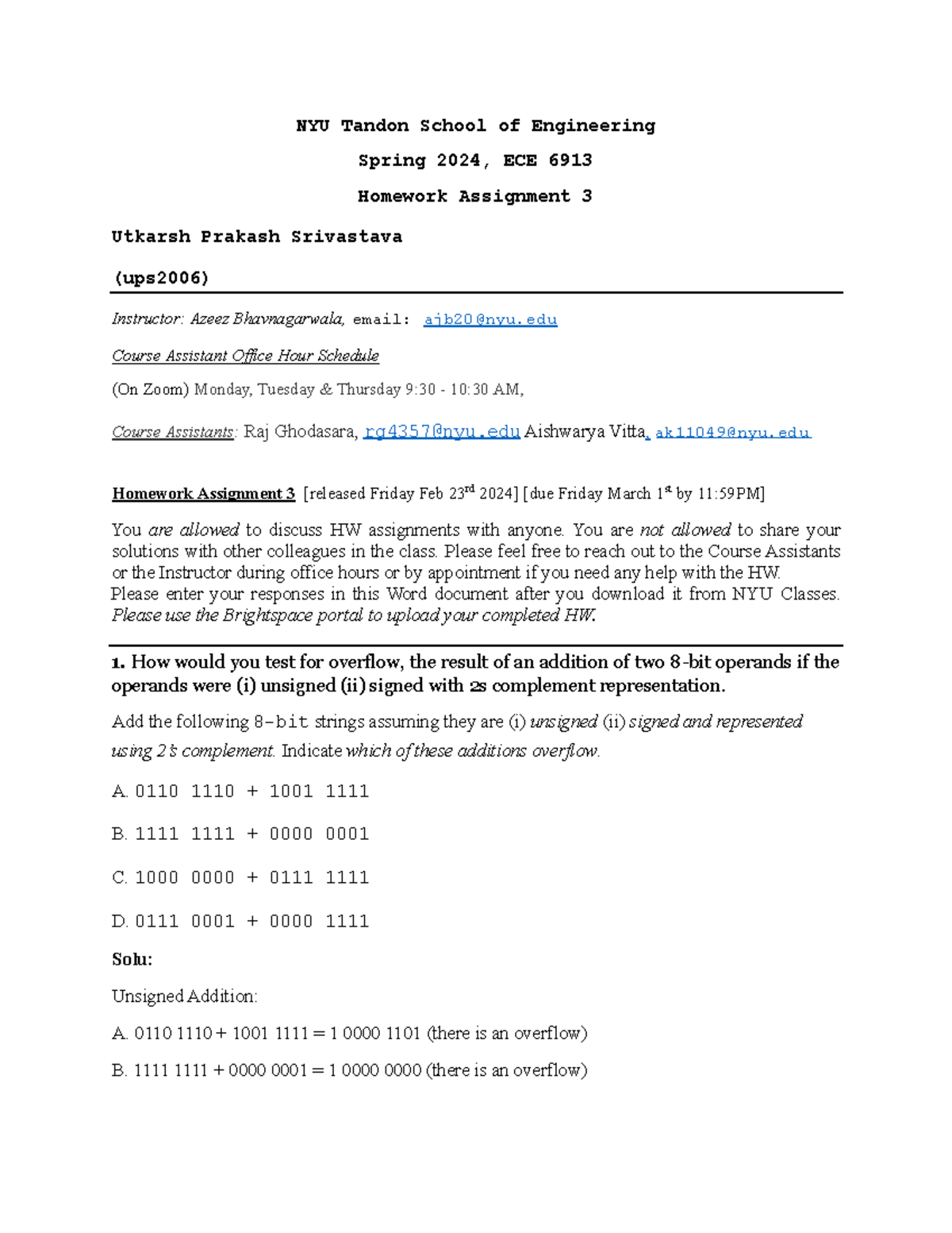 HW3 ups2006 - project - NYU Tandon School of Engineering Spring 2024, ECE 6913 Homework ...