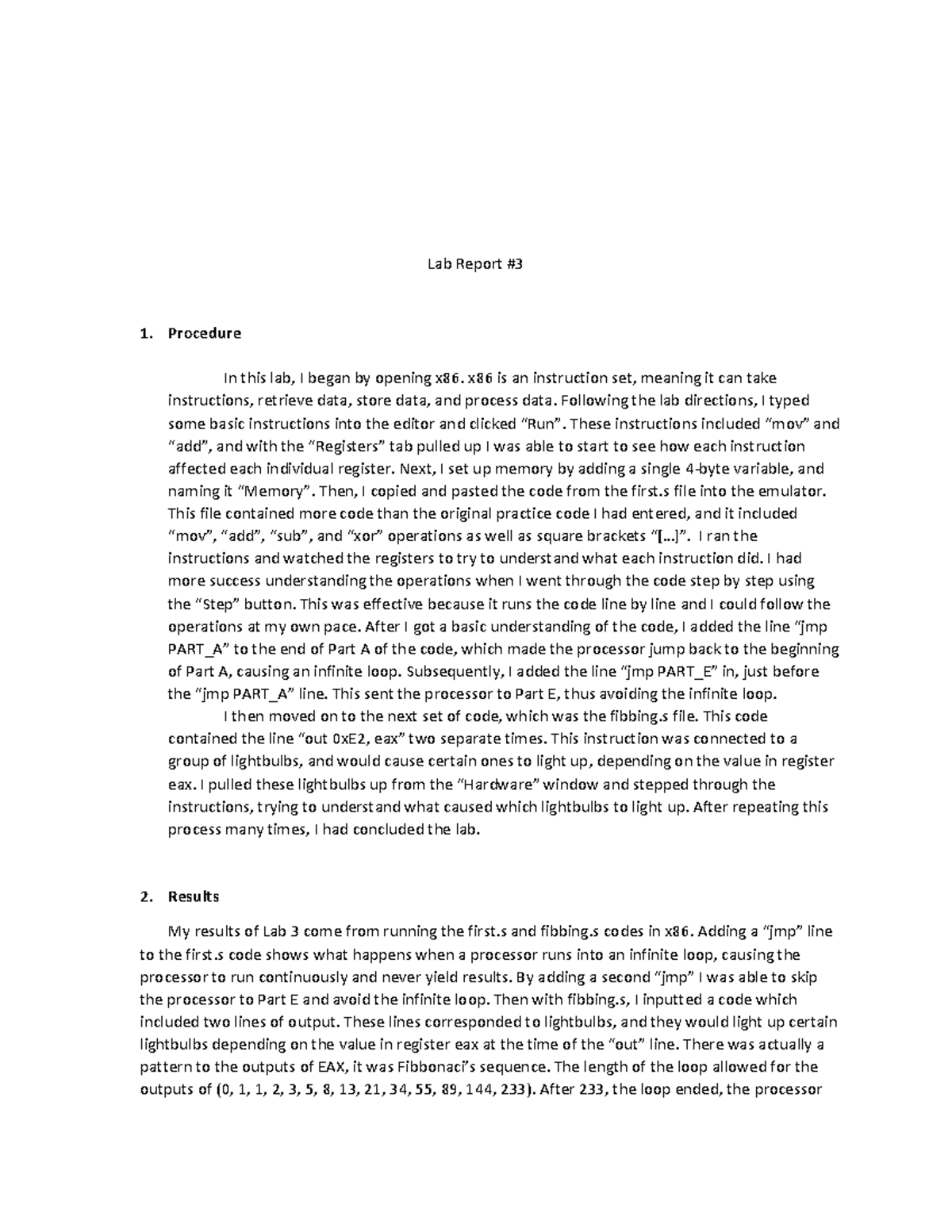 Lab Report 3 - Spencer Poklop Spoklop Info 102 AB Lab Report # 1 ...
