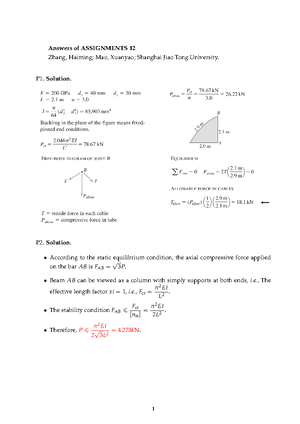 mechanics of material chapter8_solid_mechanics_homework - Mechanics of ...
