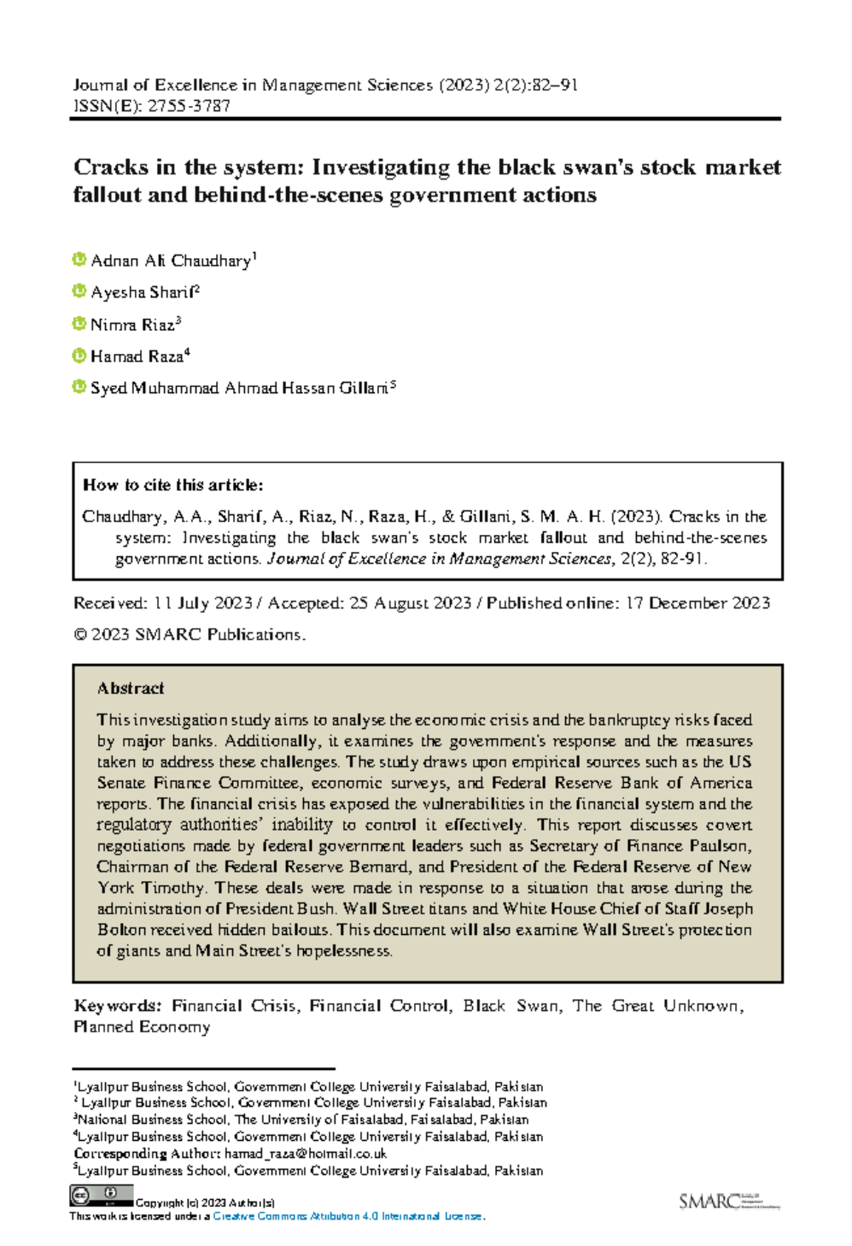 156+-+Jems+-+Crack - Copyright (c) 2023 Author(s) This work is licensed ...